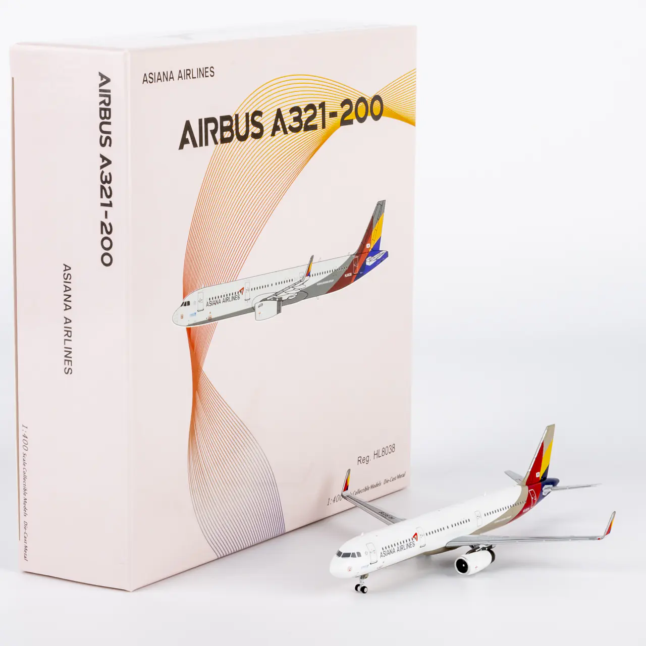 Collectible Diecast Aircraft Model Airbus A321-200 13126 NG Models 1: ...