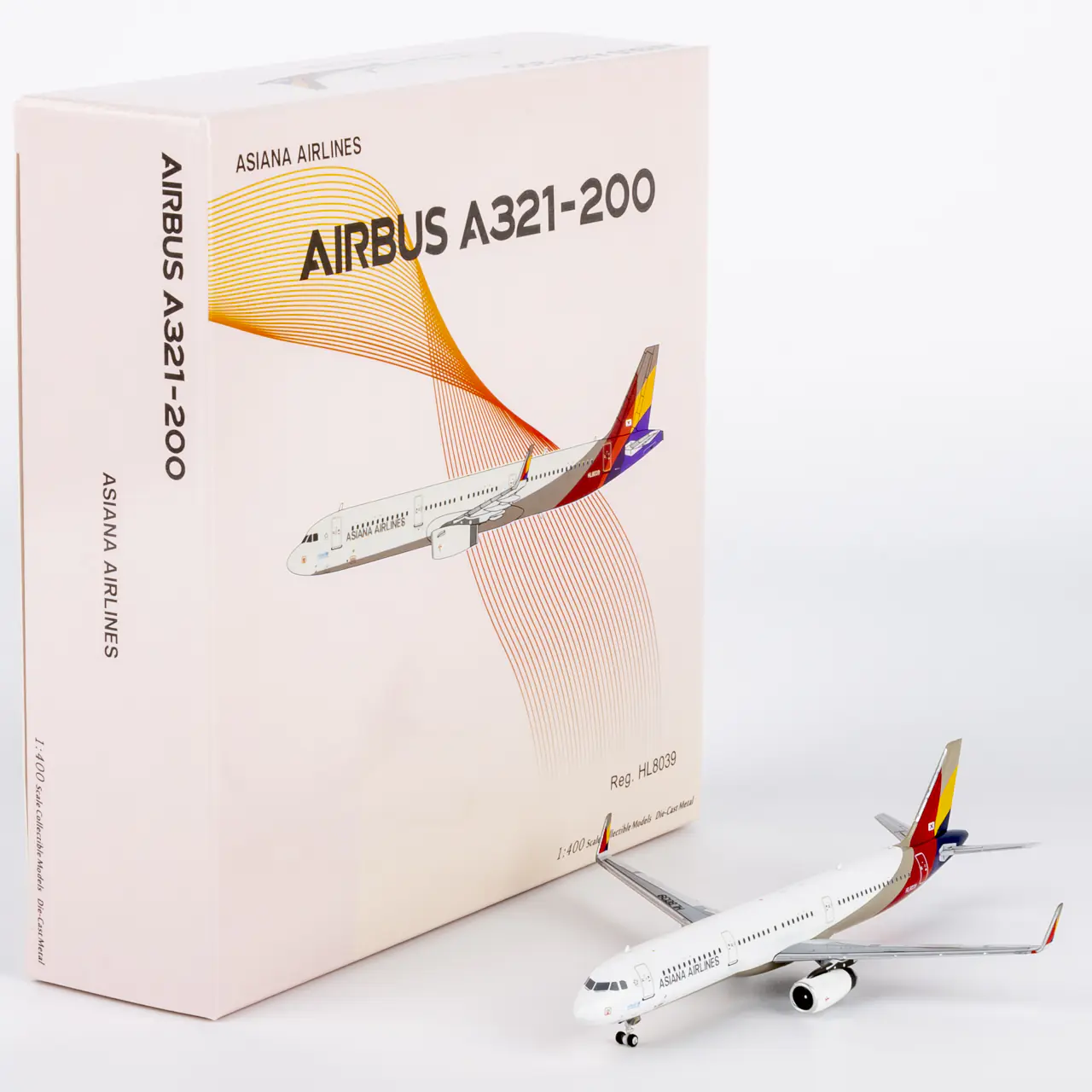 Collectible Diecast Aircraft Model Airbus A321-200 13127 NG Models 1: ...